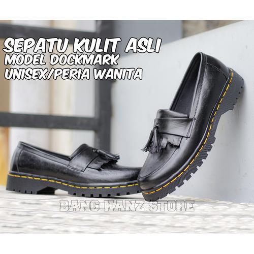 Jual Sepatu model dockmark Loafers Sepatu Dokmart Pria dan Wanita 36-43 ...