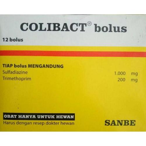Jual TERLARIS COLIBACT 12 bolus 1 Box (6 Strip @2 Bolus) Obat Sapi Kuda ...