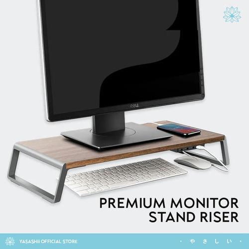 Jual Premium Monitor Stand Riser Desk Shelf Meja Monitor Laptop ...