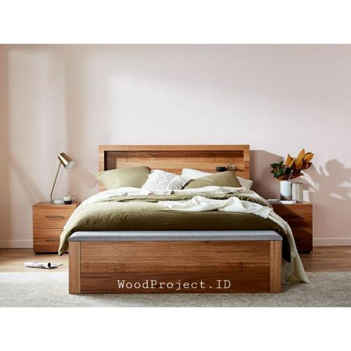 Jual dipan minimalis 160x200 jati - tempat tidur minimalis storage jati ...