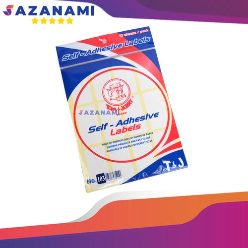 Jual ABC LABEL 103 STIKER LABEL SELF ADHESIVE LABEL LABEL UNDANGAN ...