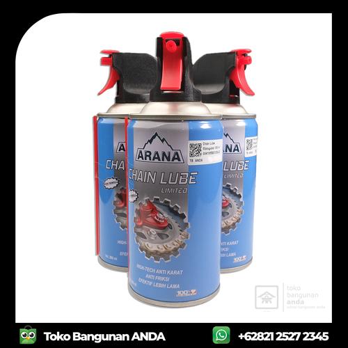 Jual PELUMAS RANTAI / MINYAK RANTAI / CHAIN LUBE / MOTOGUARD ARANA ...