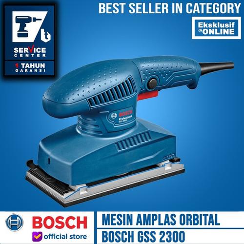 Jual BOSCH Mesin Amplas Kayu GSS 2300 Orbital Sander GSS2300 190 Watt ...