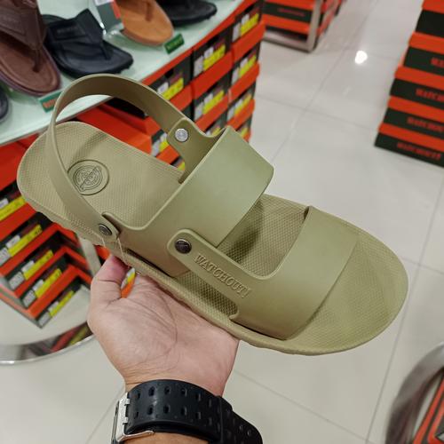 Jual Watchout Sandal pria full karet WY30028880 - Mocca, 39 - Kab ...