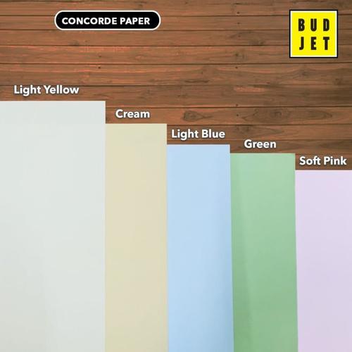 Jual Kertas Concorde Warna A4 220 Gsm / Kertas Piagam / Kertas ...