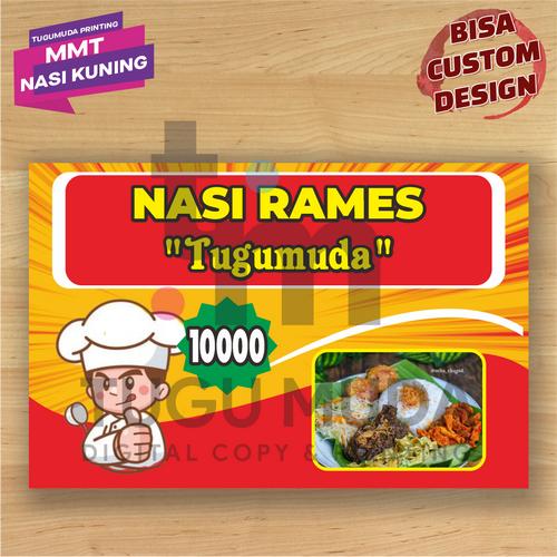 Jual Cetak Spanduk|Banner|MMT-WARUNG NASI RAMES-NASI KUNING-NASI UDUK ...