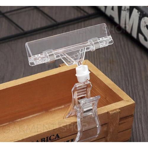 Jual Price Tag Holder Klip Rak Rack Penjepit Tempat Label Harga Barang ...