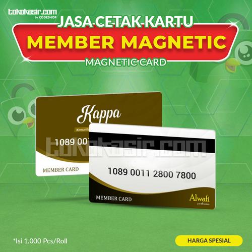 Jual Cetak Kartu Magnetic | Cetak ID Card Kartu Akses Member Anggota ...