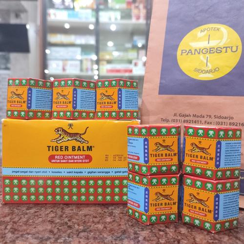Jual Tiger Balm Red Ointment 20gr / Balsam Macan Merah / Balsem Harimau ...