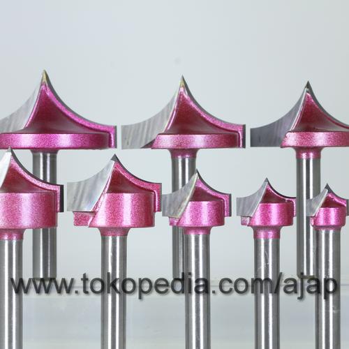 Jual Mata router 3DV Arc Radius Heavy Duty Wood working 3D CNC V Groove ...