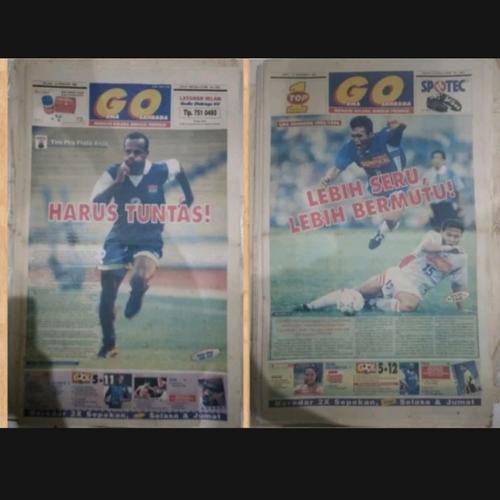 Jual Tabloid sepak bola GO 90 an - Kota Banjarbaru - superwaw | Tokopedia