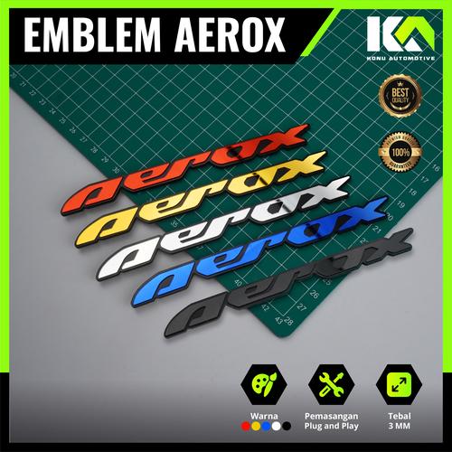 Jual LOGO AEROX TIMBUL EMBLEM ALL AEROX AKRILIK 3D BUKAN STIKER STICKER ...