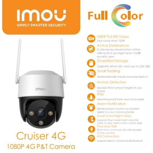 Promo Imou Cruiser 4G 2MP IPC S21FTP Sim Card IP Camera Outdoor Cctv ...