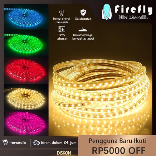 Promo Lampu LED strip selang 5050 SMD AC 220V meteran (1m-100m) - PIN ...