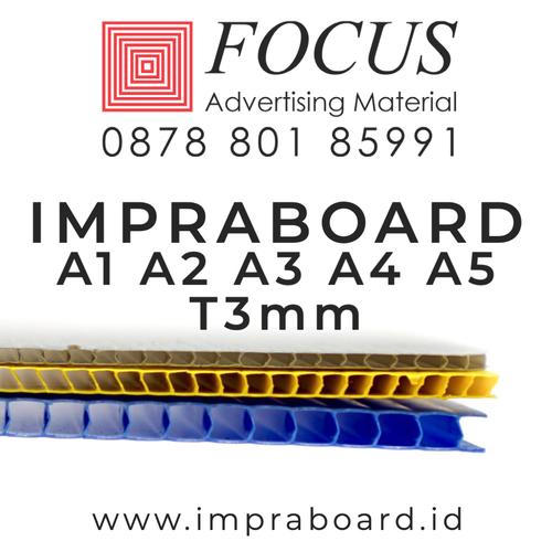 Jual T3mm Impraboard A1 A2 A3 A4 A5 ukuran kertas tebal 3mm - Putih, A1 ...
