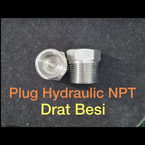Jual Plug Hydraulic NPT (drat) Besi / Carbon Steel 1/2" inch DN15 ...