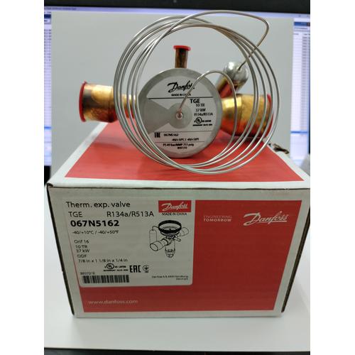 Jual DANFOSS Expansi valve TGE/TGEN 10 TR for R134a/R513a, 067N5162 ...