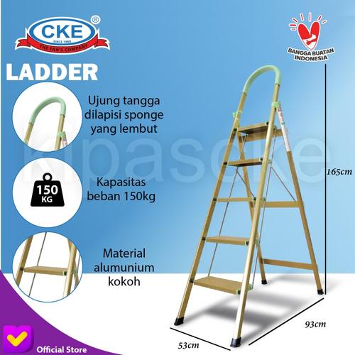 Jual Tangga Lipat 5 Step 1.6 Meter Tangga Duduk 5 Step Ladder - Kota ...