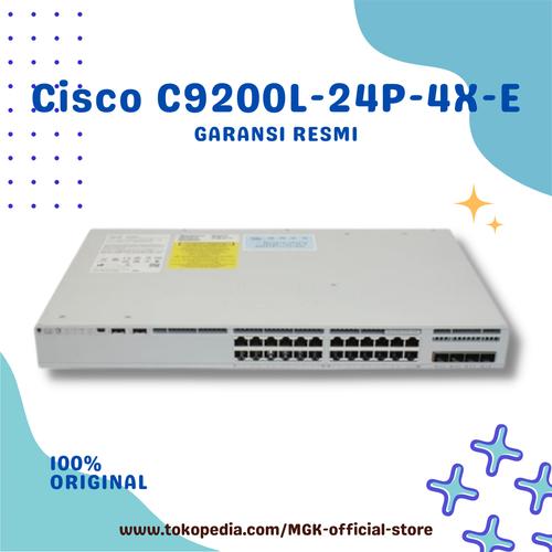 Jual Cisco C9200L-24P-4X-E - GARANSI RESMI - Jakarta Barat - MGK ...