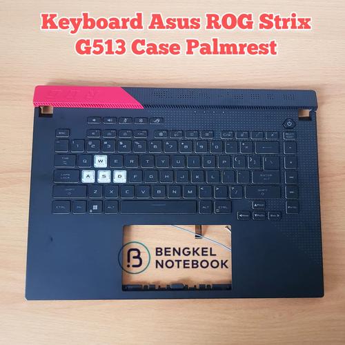 Jual Keyboard Asus ROG Strix G15 G513 G513GT G513Q G513X Case Palmrest ...