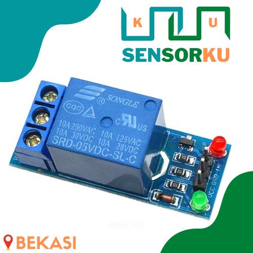 Jual Modul Relay 5V 1 Channel Output 250VAC 30VDC 10A for Arduino ...
