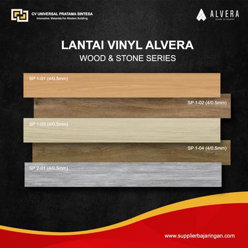 Jual Lantai Vinyl Alvera 4mm Wood & Stone Series Per Box - Misti Peach ...