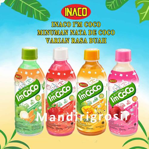 Promo Minuman Nata De Coco* INACO I'm Coco* Minuman Aneka Buah* 350ml ...