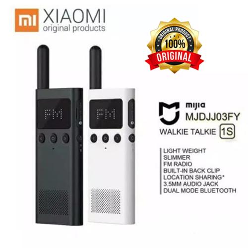 Jual Mijia 1S Smart Walkie Talkie HT Handy Talky Mijia 1S Original FM ...