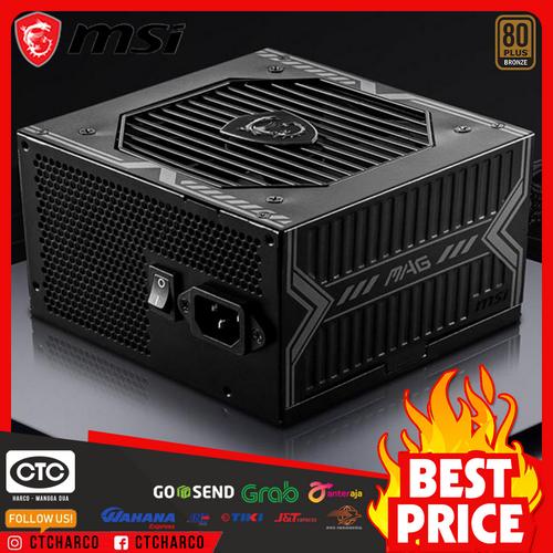 Jual PSU MSI MAG A650BN 650watt - Power supply MSI A650BN Bronze 80 ...