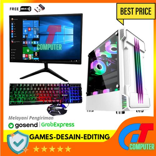 Jual PC Lengkap Gaming i5 3470 (GTX 1050Ti 4GB ) Cocok Editing Render ...