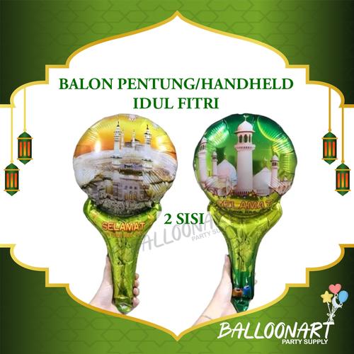 Jual Balon Pentung Idul Fitri/Balon Lebaran/Balon pegang Ramadhan ...