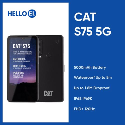 Jual CAT S75 5G Rugged Robust Satellite SMS 5000mAh Android Smartphone - Kota Tangerang Selatan ...
