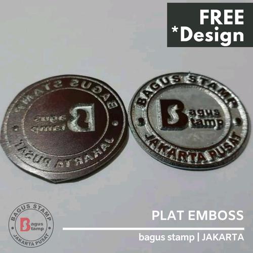 Jual Plat Stempel Emboss / Plat Emboss - maks d36mm - Jakarta Pusat ...