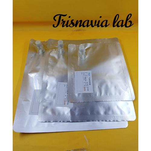 Jual Gas Sampling Bag Allumunium 1 L - Single Valve gas sampling 1 L ...
