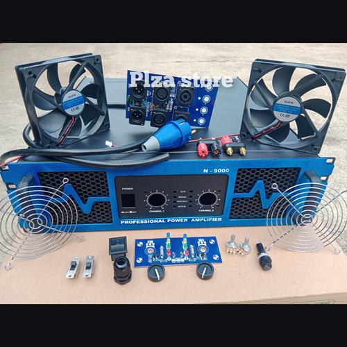 Jual Bok power amplifier tipe N9000 2 chanel ukuran 3U warna biru ...