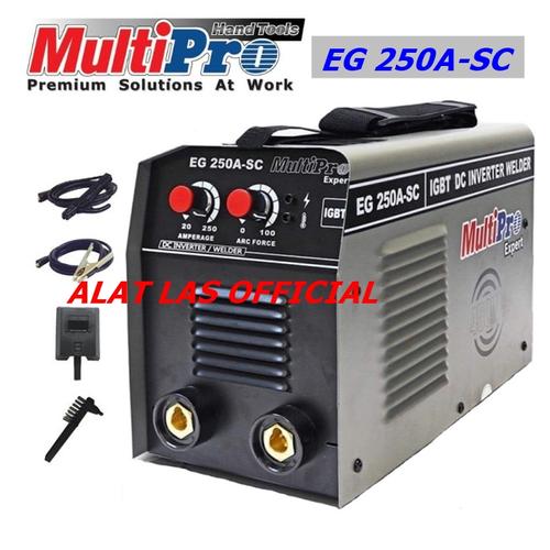 Jual Mesin Las Multipro EG 250 A-SC Trafo Las Listrik 450 Watt Inverter ...