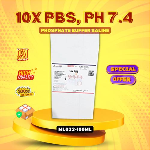 Jual 10X PBS (Phosphate Buffered Saline), pH 7.4, 100 ml - Kab. Bogor - Yorina Necessity | Tokopedia