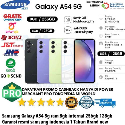Jual Samsung Galaxy A54 5G 8gb/256gb 8/256 A 54 8/128 8gb/128gb Resmi ...