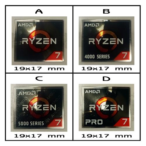 Jual Stiker Sticker Logo AMD Ryzen 7 Original - A - Kab. Karawang ...