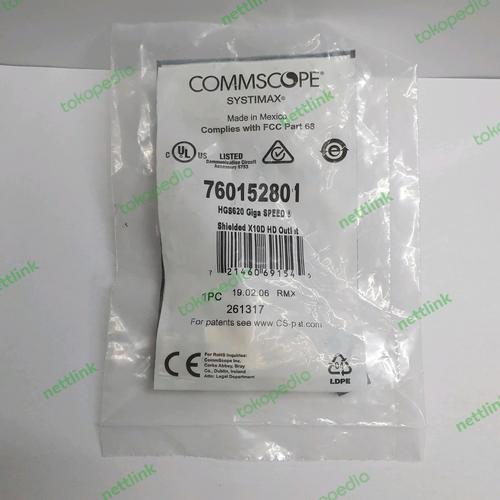 Jual modular jack cat 6a systimax original / systimax modular jack cat ...