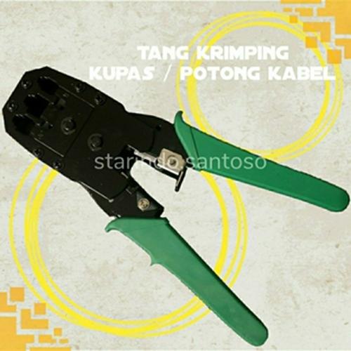 Jual Tang crimping RJ 45 11 potong kupas kabel Krimping RJ45 RJ11 ...