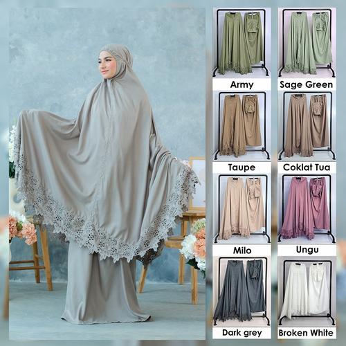 Jual Mukena Dewasa / Mukena SBR - Renda Besar - Khaky - Kab. Bandung ...