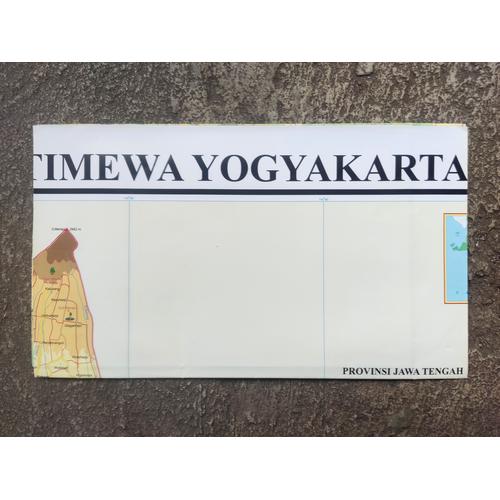 Jual Peta Provinsi Daerah Istimewa Yogyakarta Lipat - Jakarta Barat ...