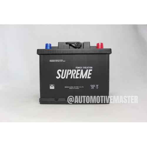 Jual Aki/Accu Battery SUPREME MF 55067 Code DIN-LN1(L) Made in Korea ...