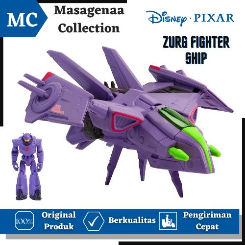 Jual Mainan Disney Pixar Buzz Lightyear Hyperspeed Fighter Ship Kado ...