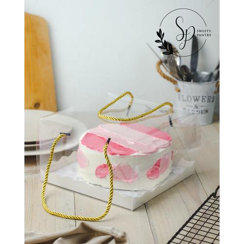 Jual MIKA BOX BENING 222212 - Dus mika bening box packaging cake Kotak ...