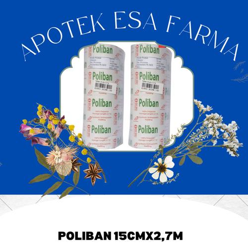 Jual POLIBAN 15cm X 2,7M/natural plester/bantalan untuk patah tulang ...