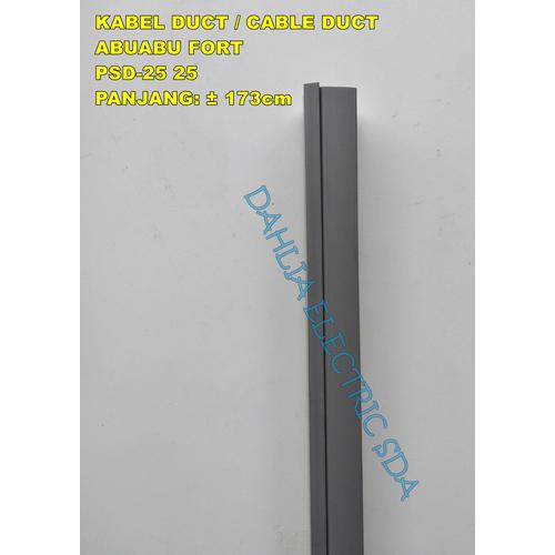 Jual KABEL DUCT/CABLE DUCT ABUABU PSD-25x25 FORT - Kab. Sidoarjo ...