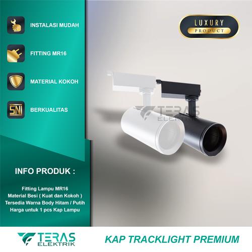 Jual Kap lampu sorot rell track rumah lampu premium spotlight fiting ...