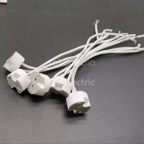 Jual Fitting Socket Kabel 2 pin Bulat Lampu Led Halogen MR16 - Jakarta ...
